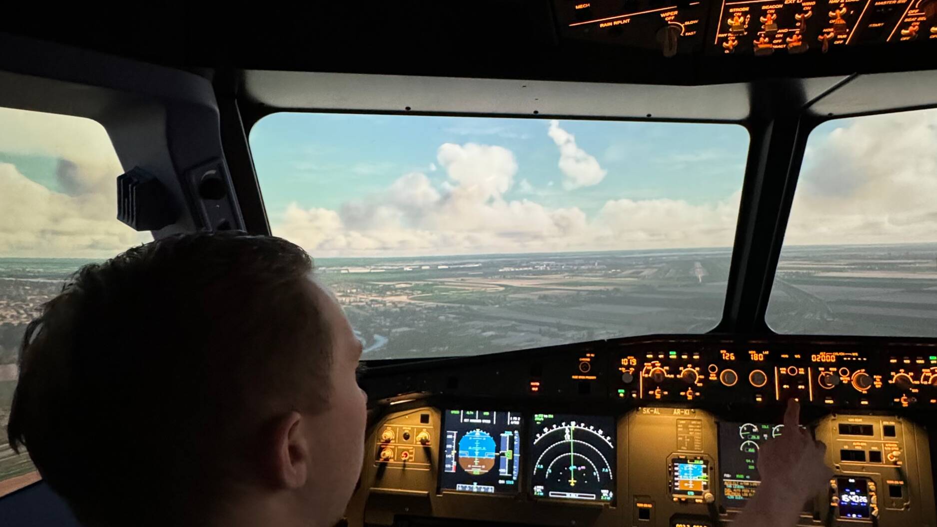 Airbus A320 static training Schiphol | Vliegsimulator.nl